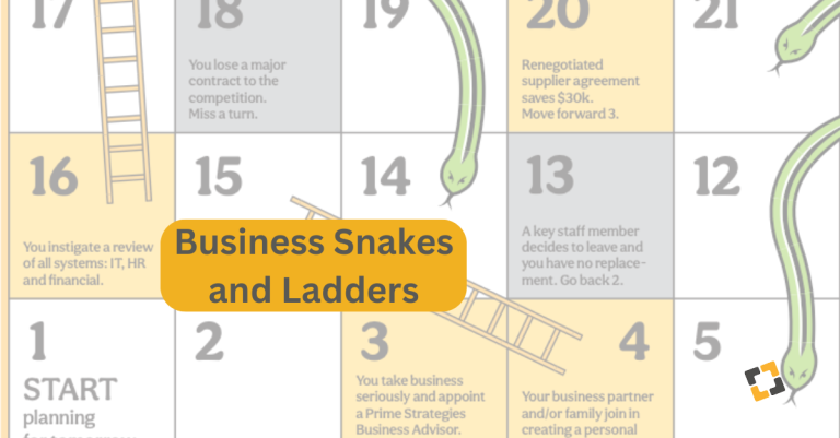 Business Snakes and Ladders - Prime Strategies